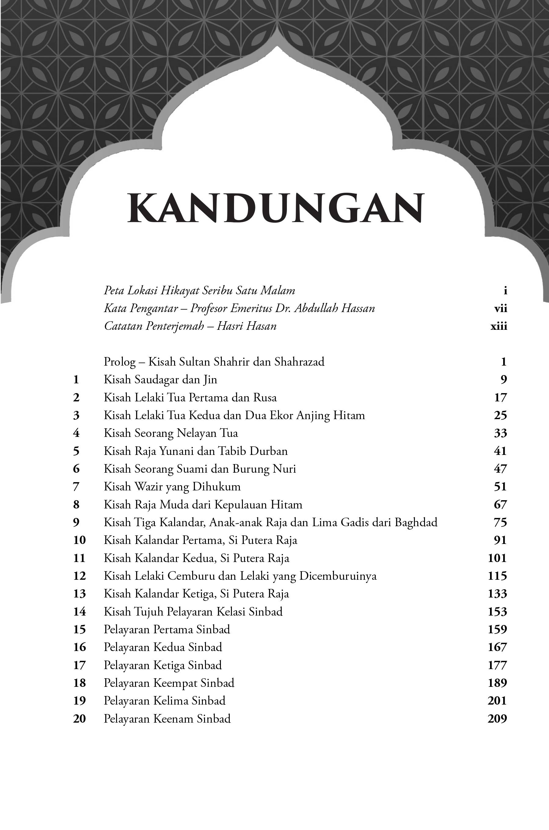 Hikayat Seribu Satu Malam (Alf Laylah wa-Laylah)